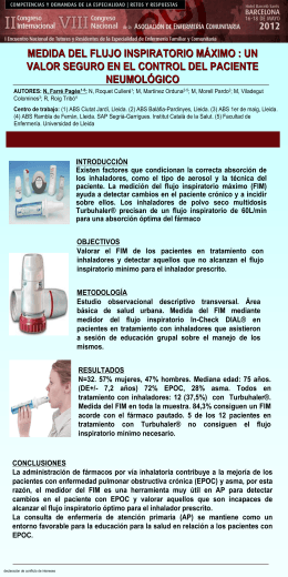 9.4B. Cómo utilizar un inhalador de polvo seco