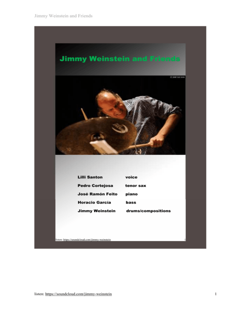 Jimmy Weinstein and Friends