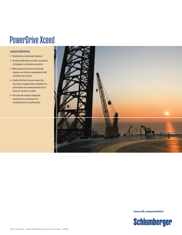 PowerDrive Xceed Brochure (Spanish)