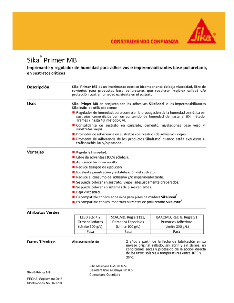 Sika® Primer MB