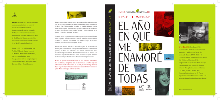 El anio en que me enamore de todas.indd