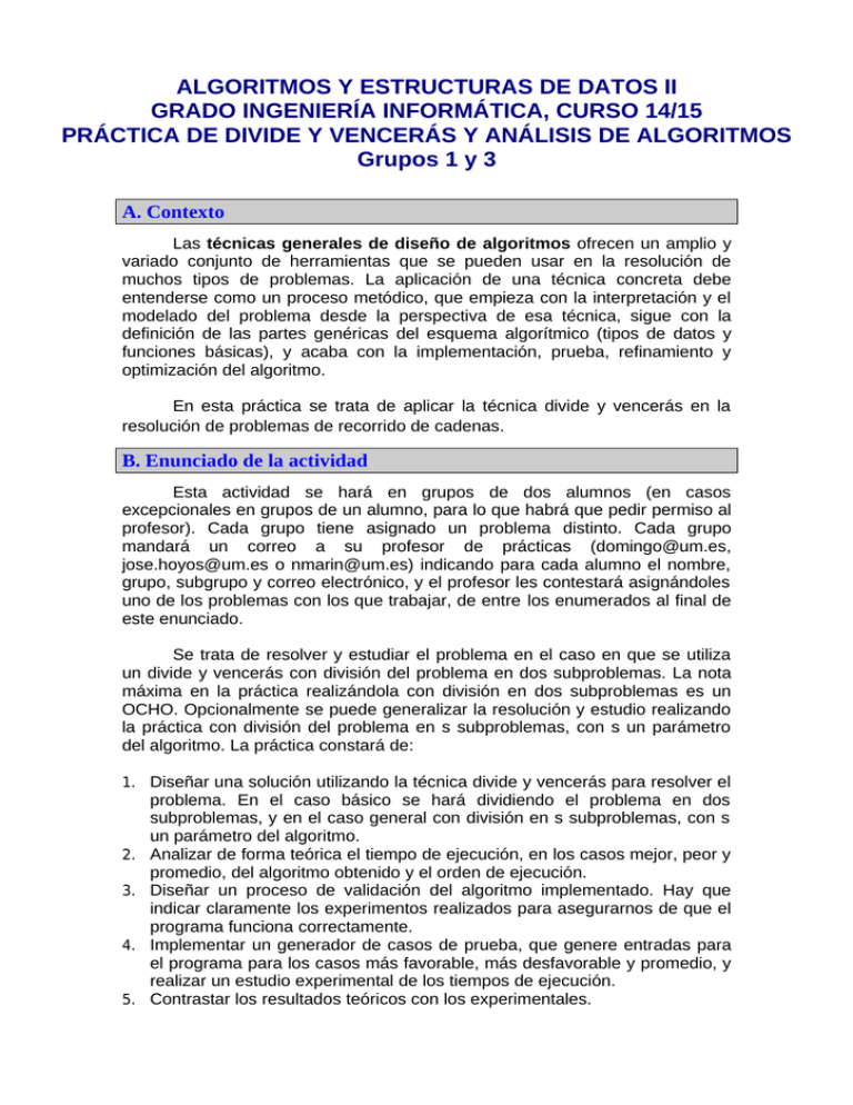 Algoritmos Y Estructuras De Datos Ii Grado