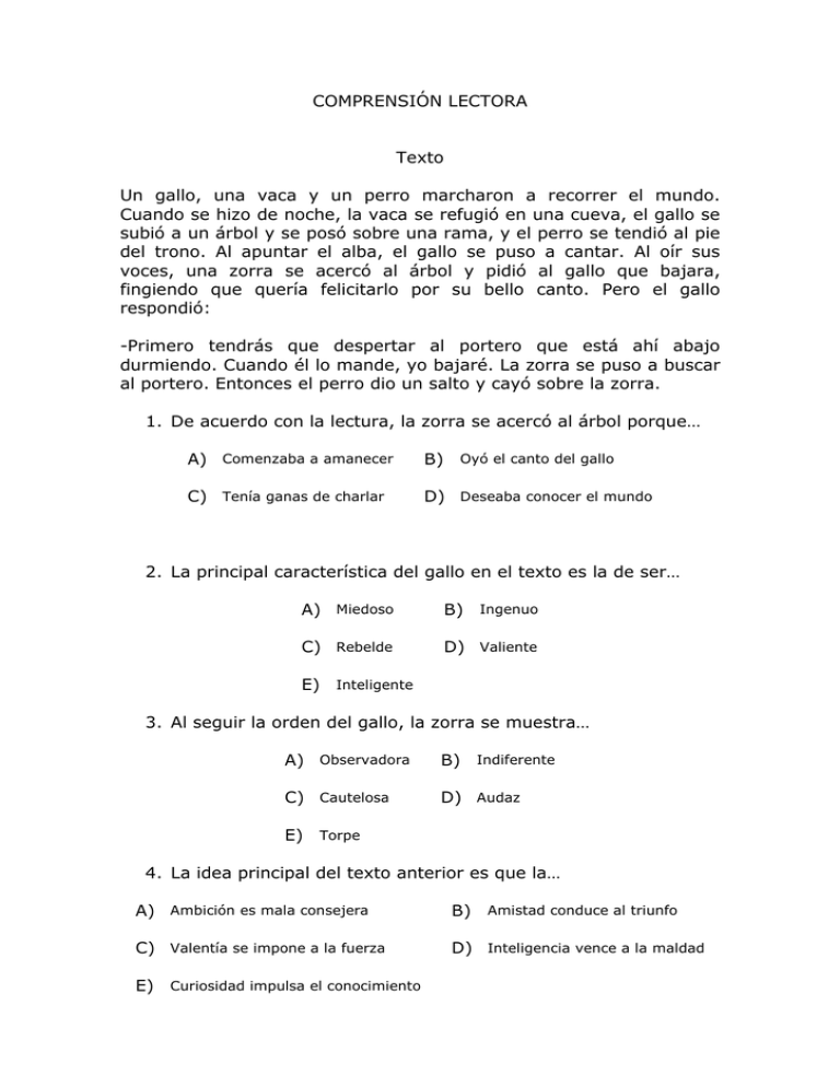 archivo 5. comprensión lectora