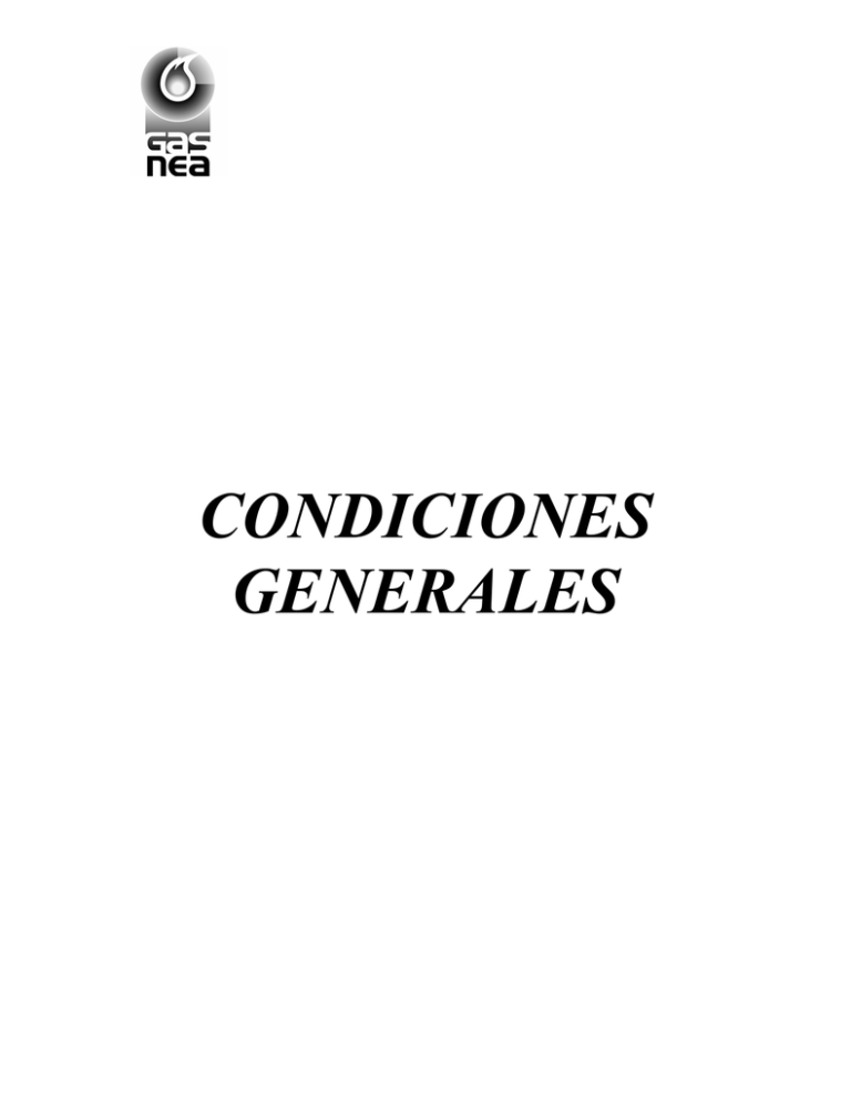 condiciones generales
