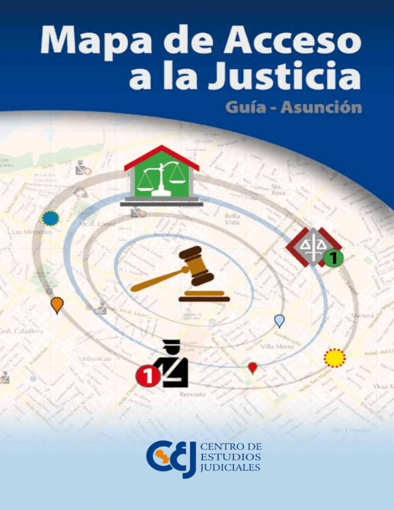 Acceda Aquí Al Folleto Guía Mapa De Acceso A La Justicia En