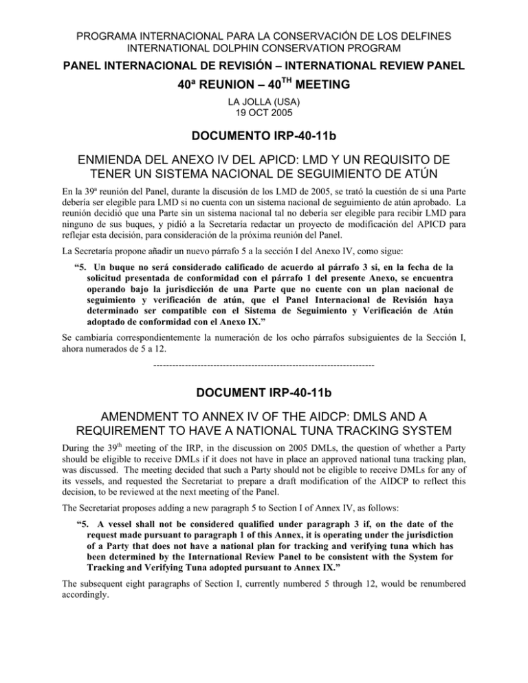 IRP-40-11b LMD y SSVA nacional