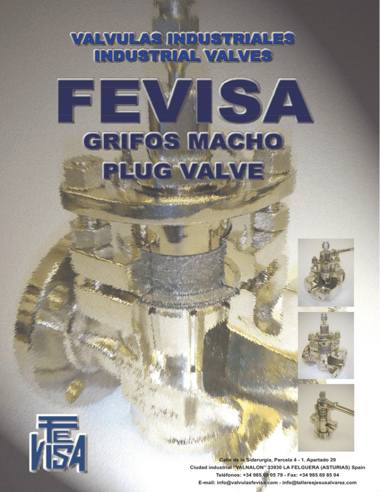 Grifos Macho - Fevisa. Válvulas Fevisa