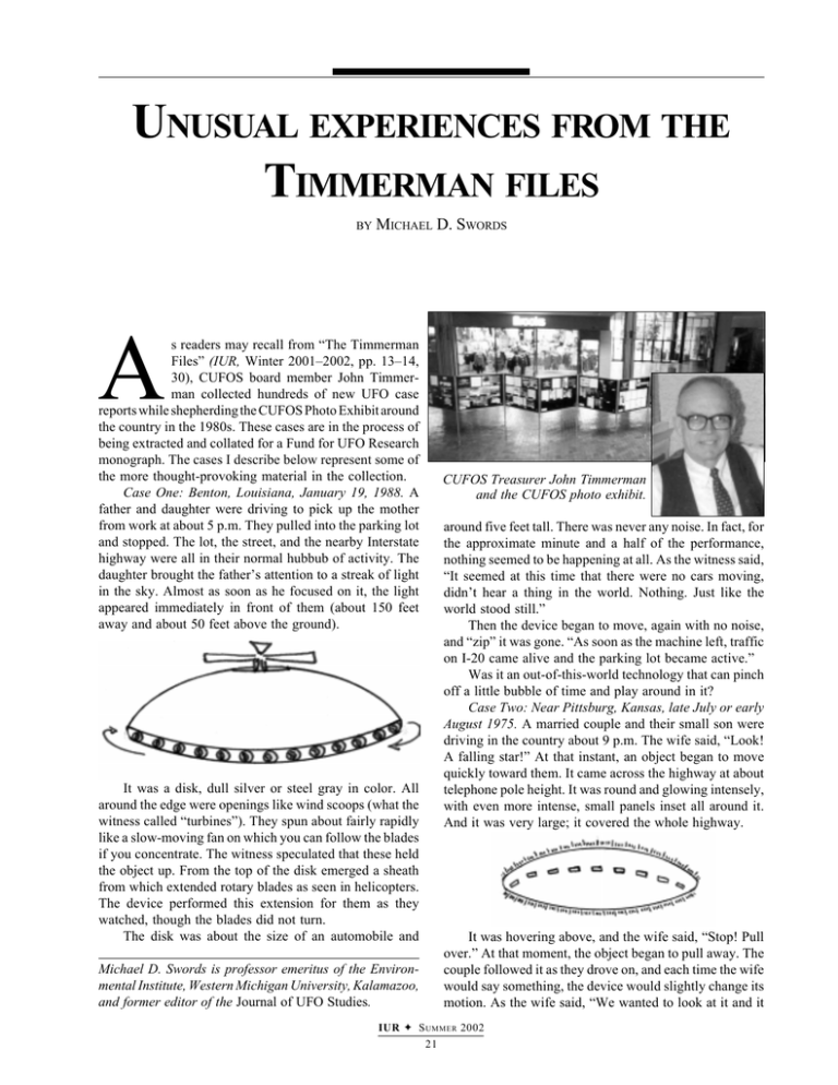 Timmerman Report