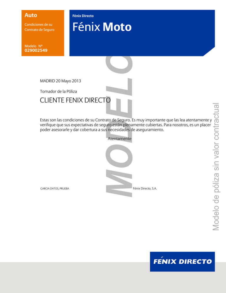 Fénix Moto - Fénix Directo