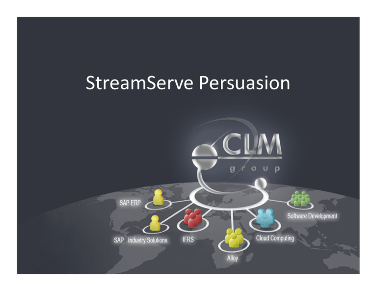 StreamServe Persuasion