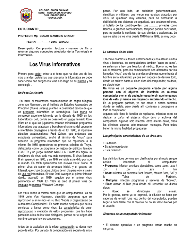 Los Virus informativos