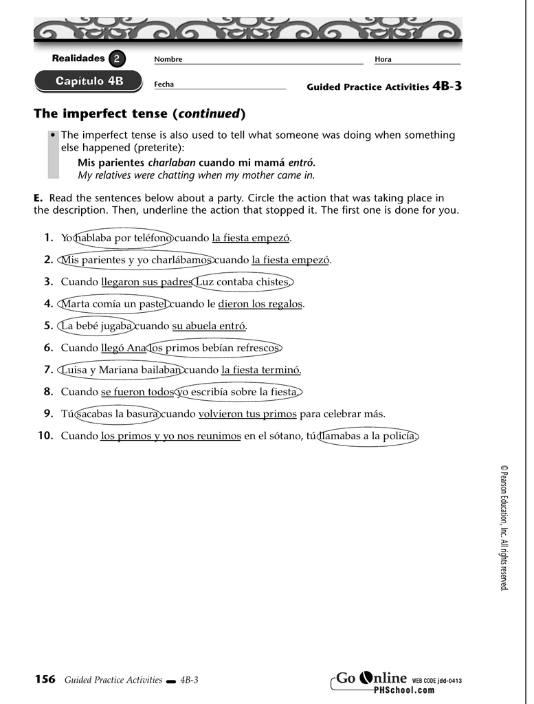 Realidades 2 Guided Practice Activities Answer Key Pdf