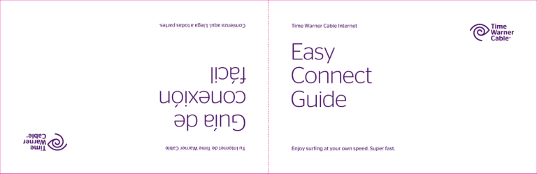 Guía de conexión fácil Easy Connect Guide