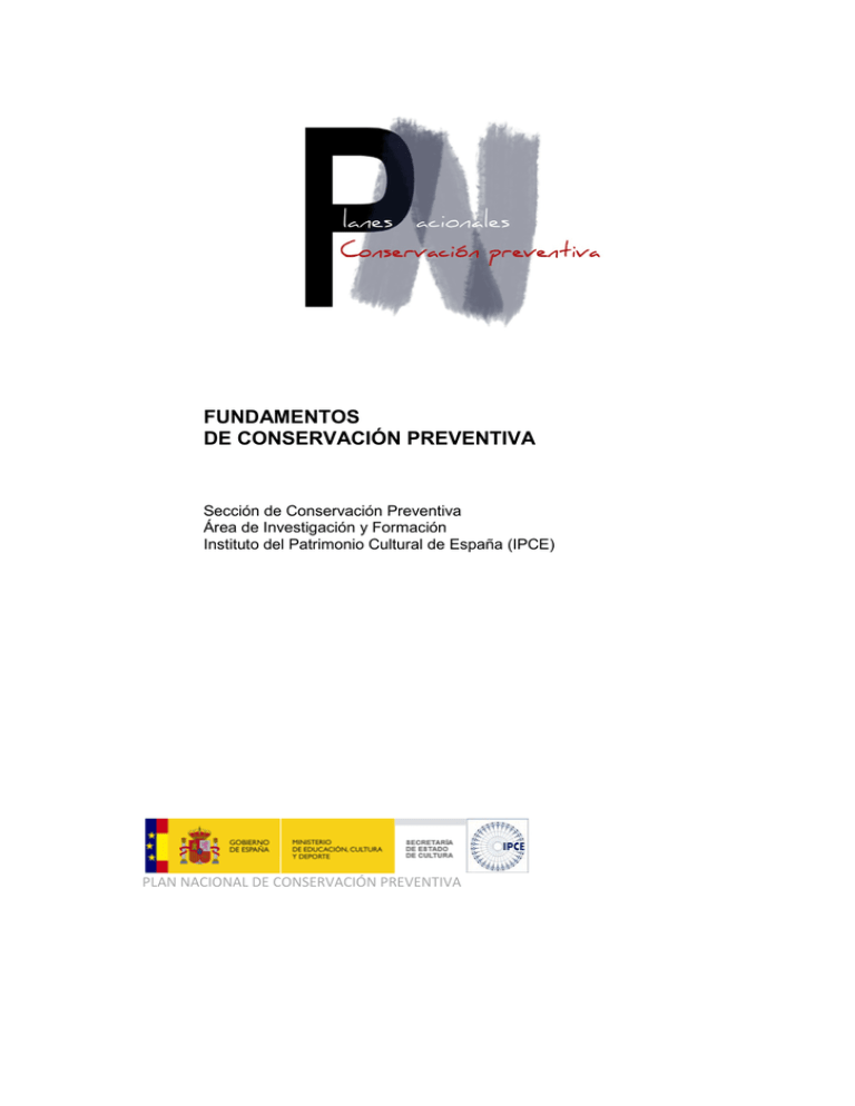 fundamentos de conservación preventiva
