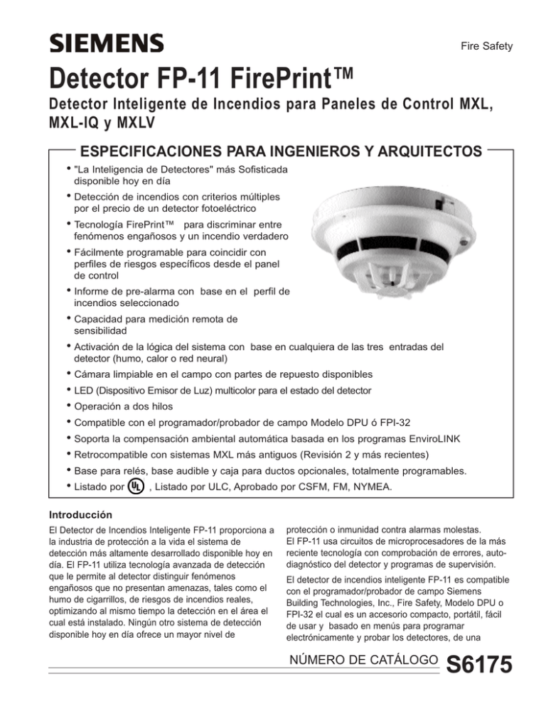 Detector FP-11 FirePrint