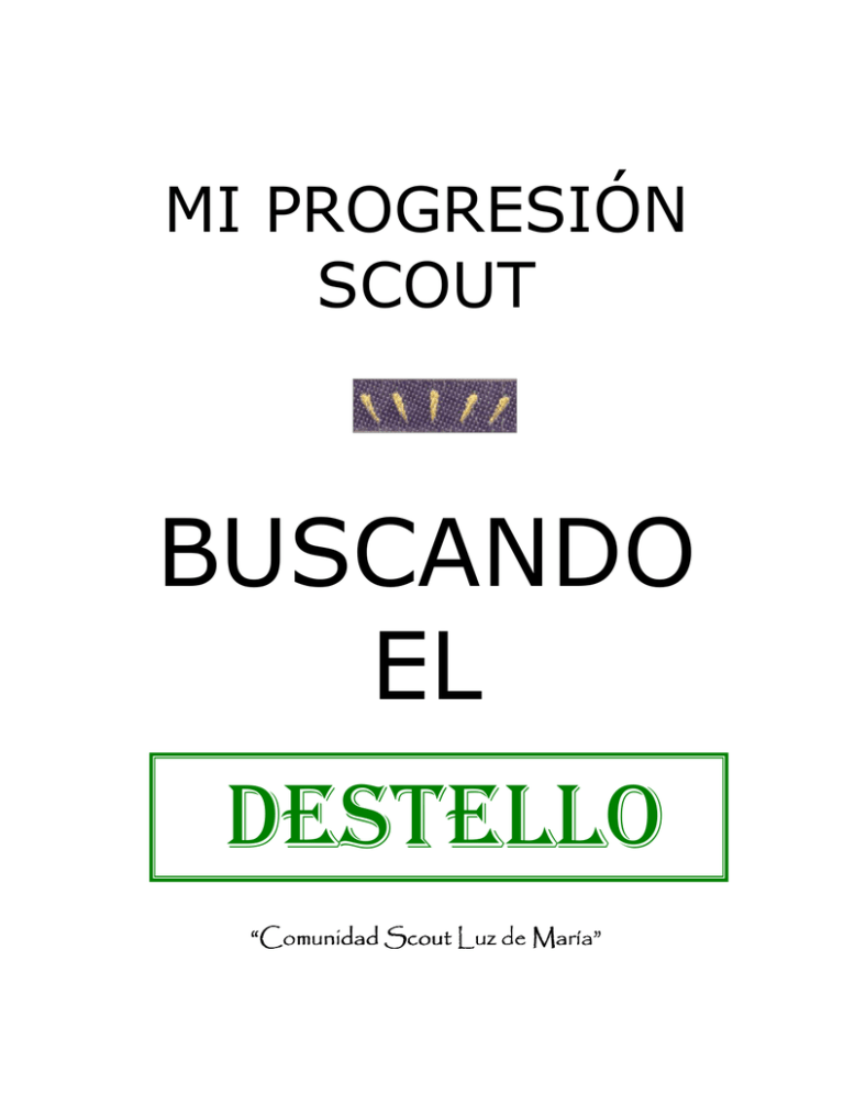 buscando el destello - Grupo Scout San Patricio