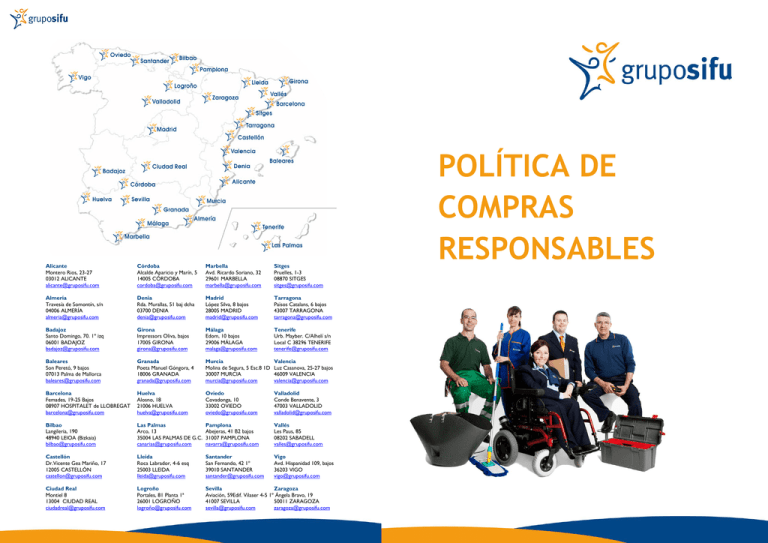 POLÍTICA DE COMPRAS RESPONSABLES