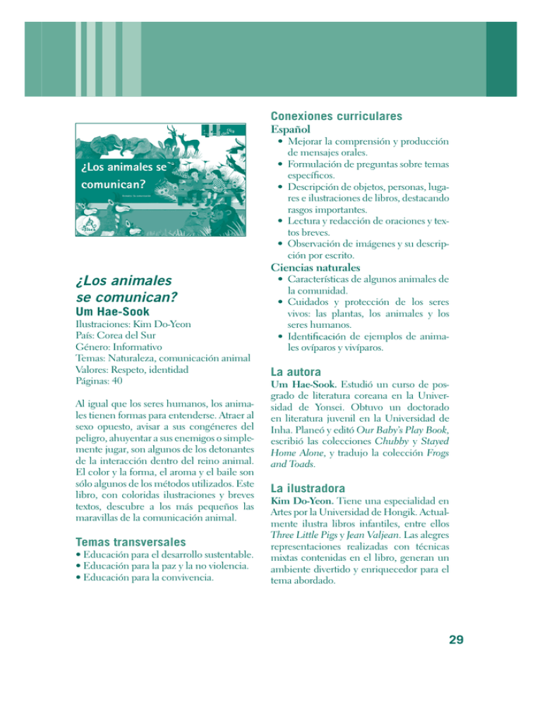 ¿Los animales se comunican?