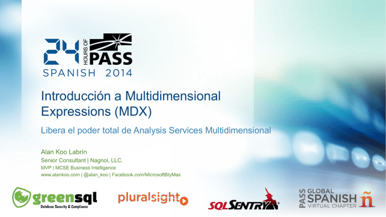Introducción a Multidimensional Expressions (MDX)