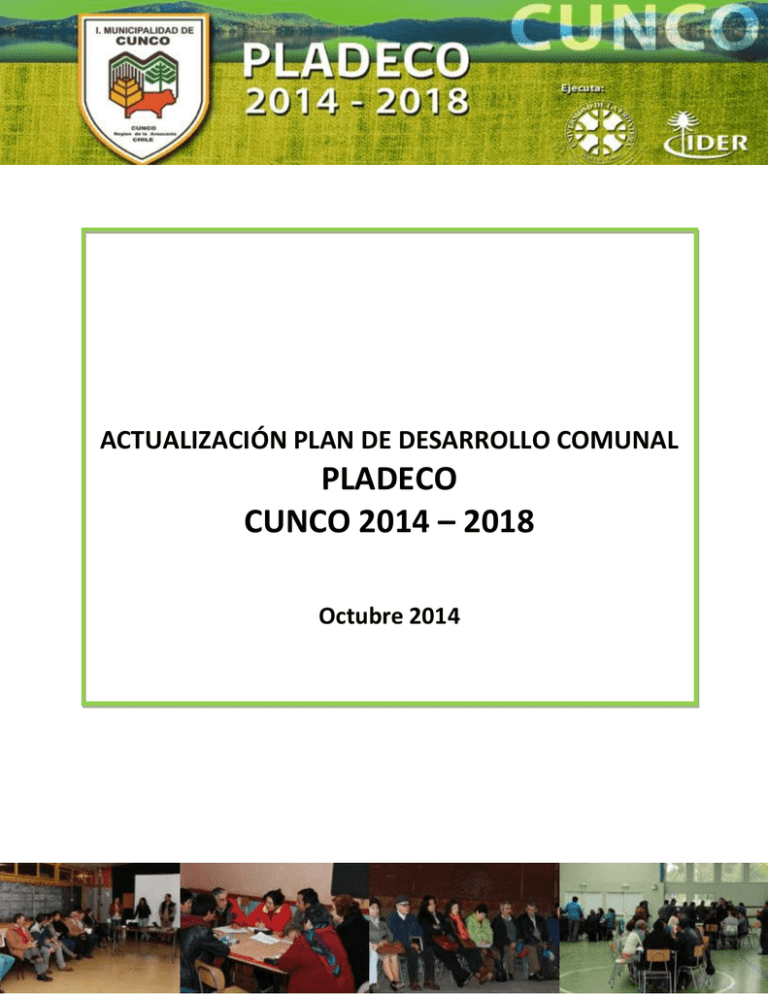 actualización plan de desarrollo comunal