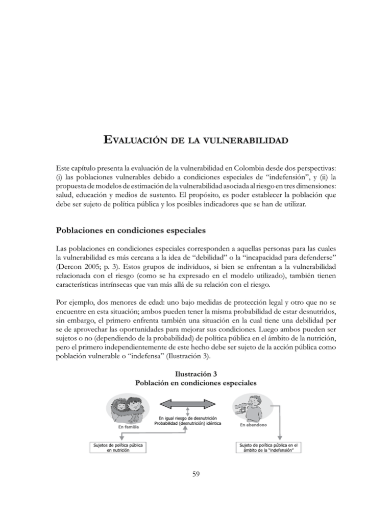 evaluación de la vulnerabilidad - DNP Departamento Nacional de