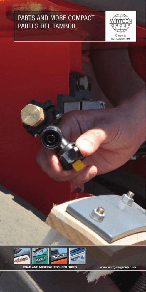 Parts and more comPact Partes del tambor