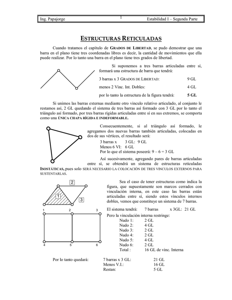 ESTRUCTURAS RETICULADAS
