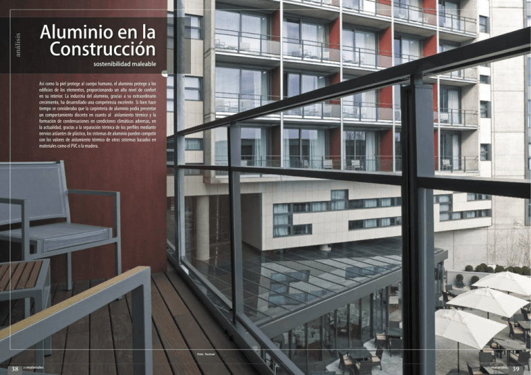 Aluminio en la Construcción