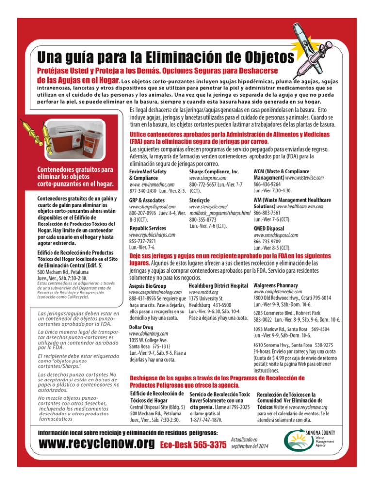 Una guía para la Eliminación de Objetos