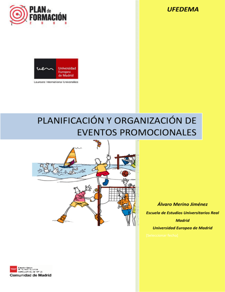 planificación y organización de eventos promocionales