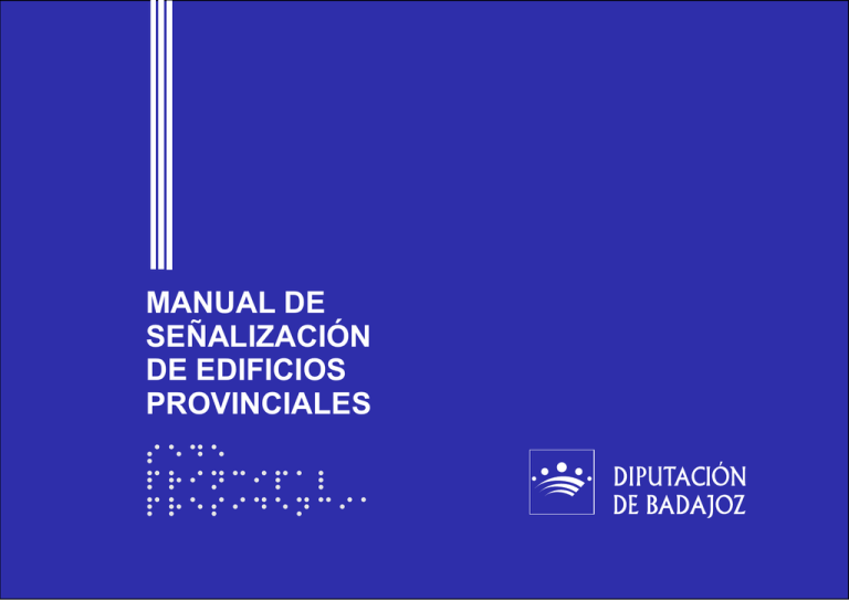 manual de señalización de edificios provinciales