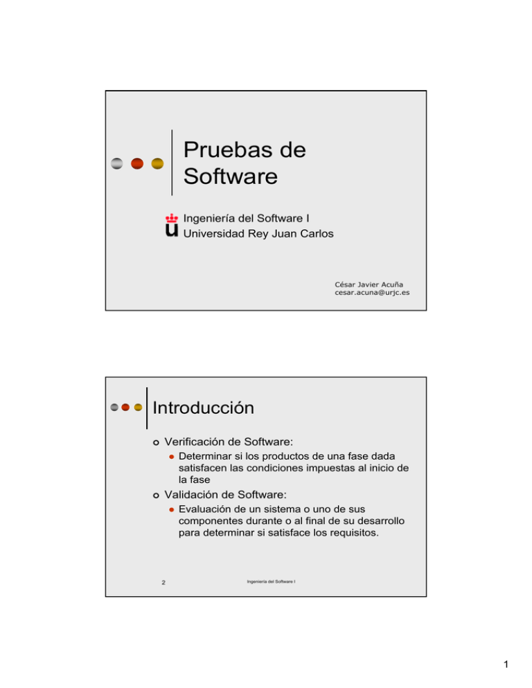 Pruebas de Software