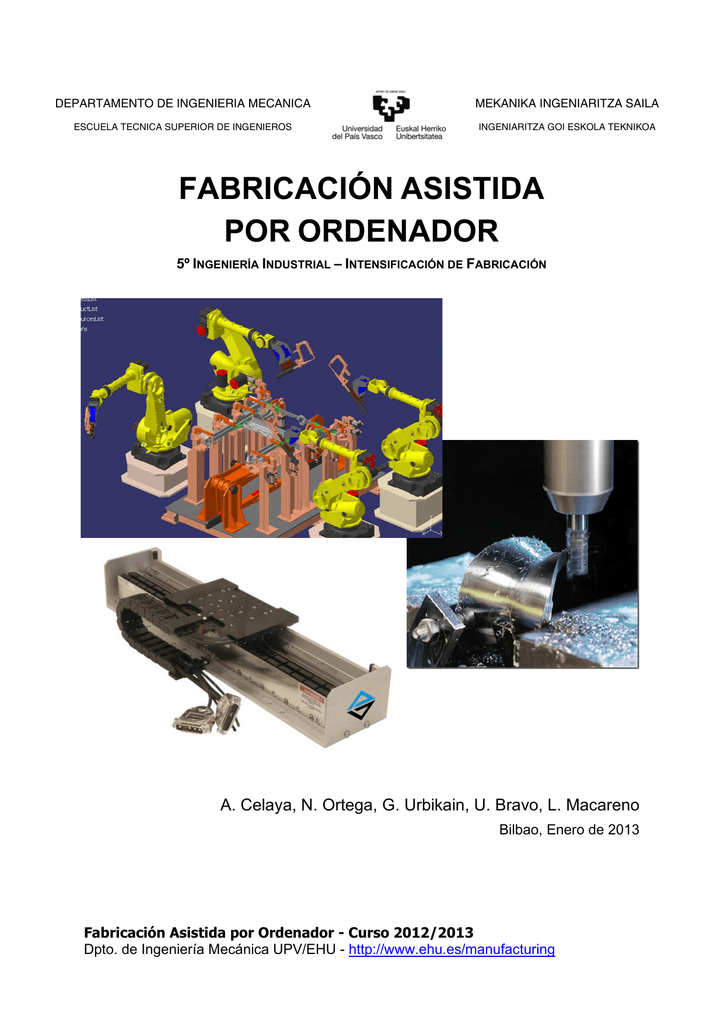 FABRICACIÓN ASISTIDA POR ORDENADOR