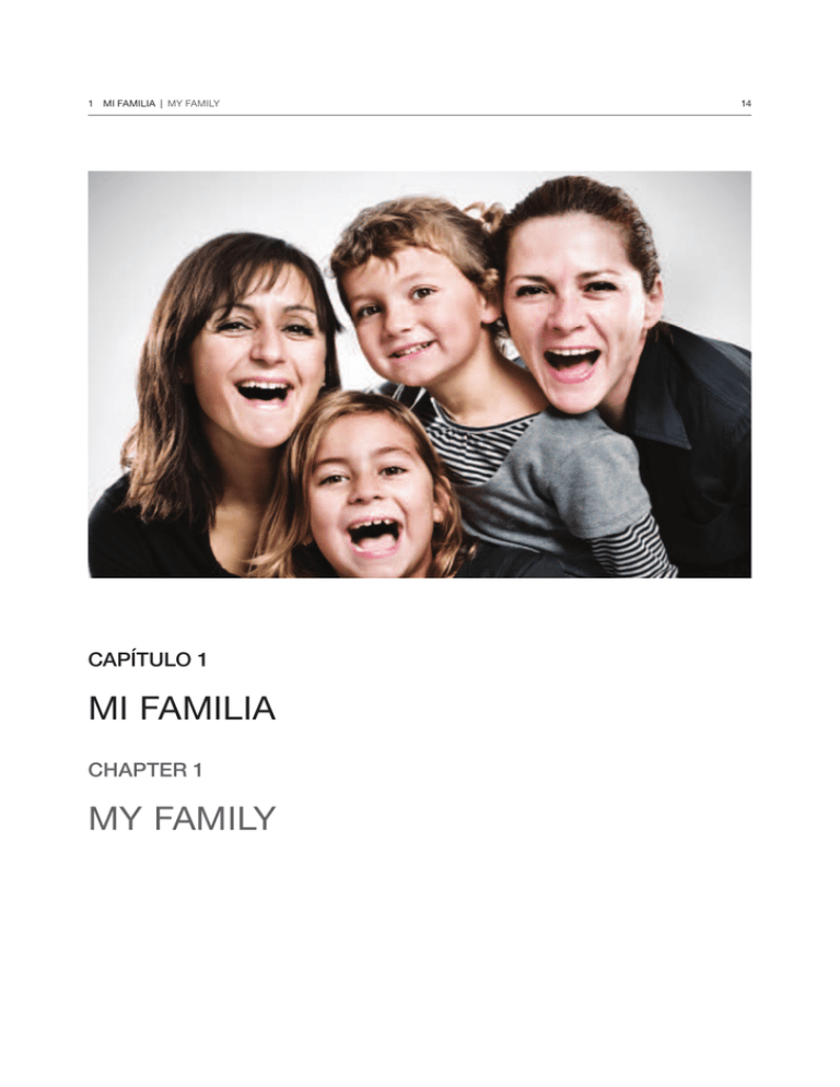 MI FAMILIA MY FAMILY