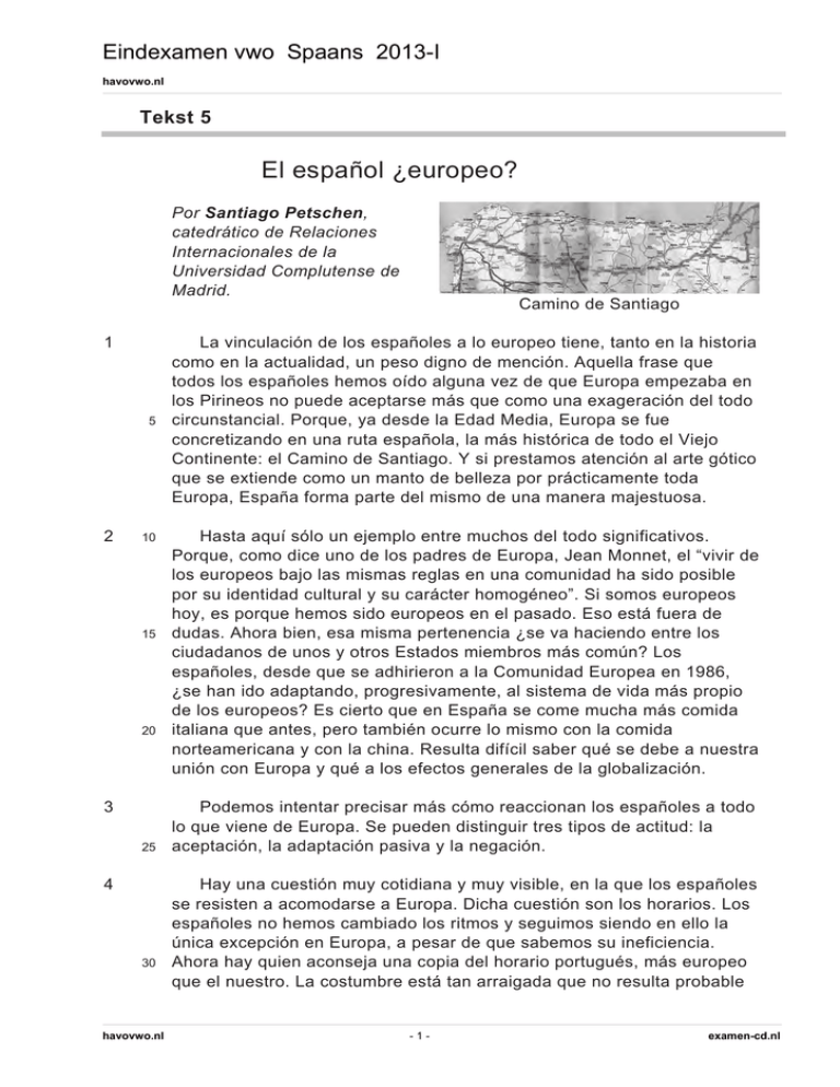 El español ¿europeo?