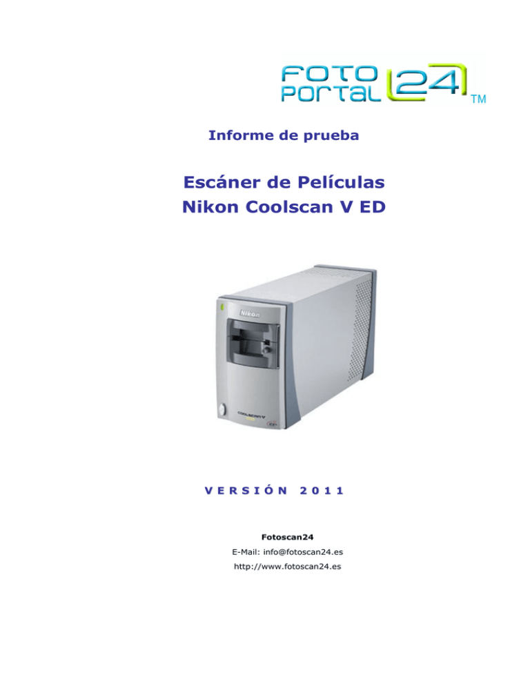 Escáner de Películas Nikon Coolscan V ED