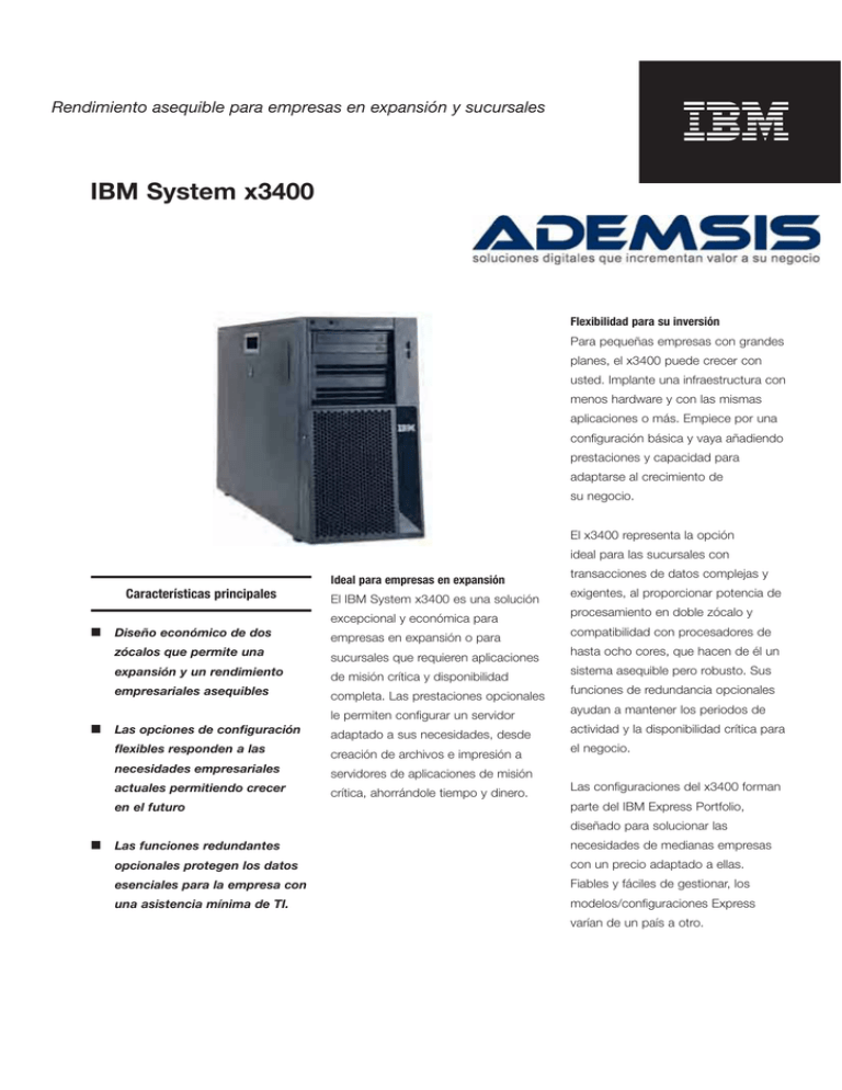IBM System x3400