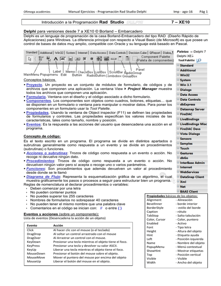 Delphi XE