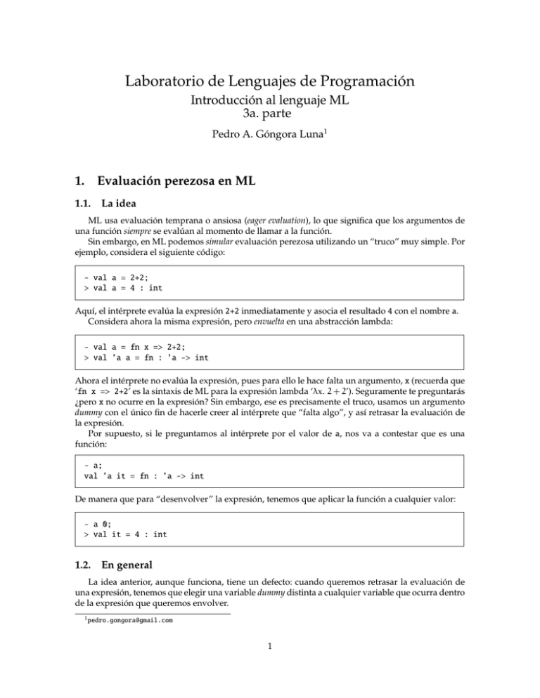 Introducción a ML (3a. parte)