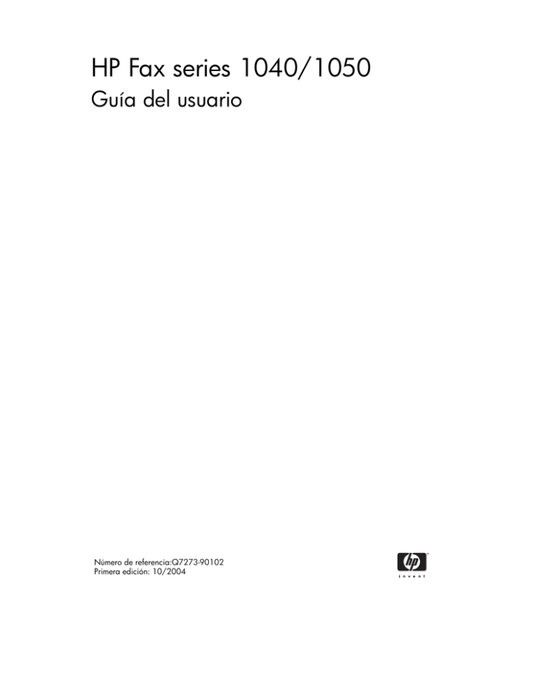 HP Fax series 1040/1050