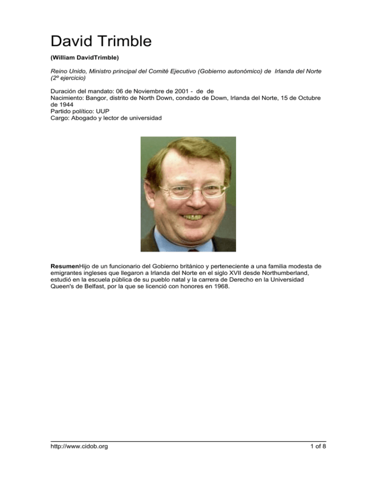 David Trimble