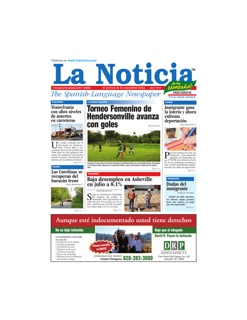 Version impresa - PDF - La Noticia - The Spanish