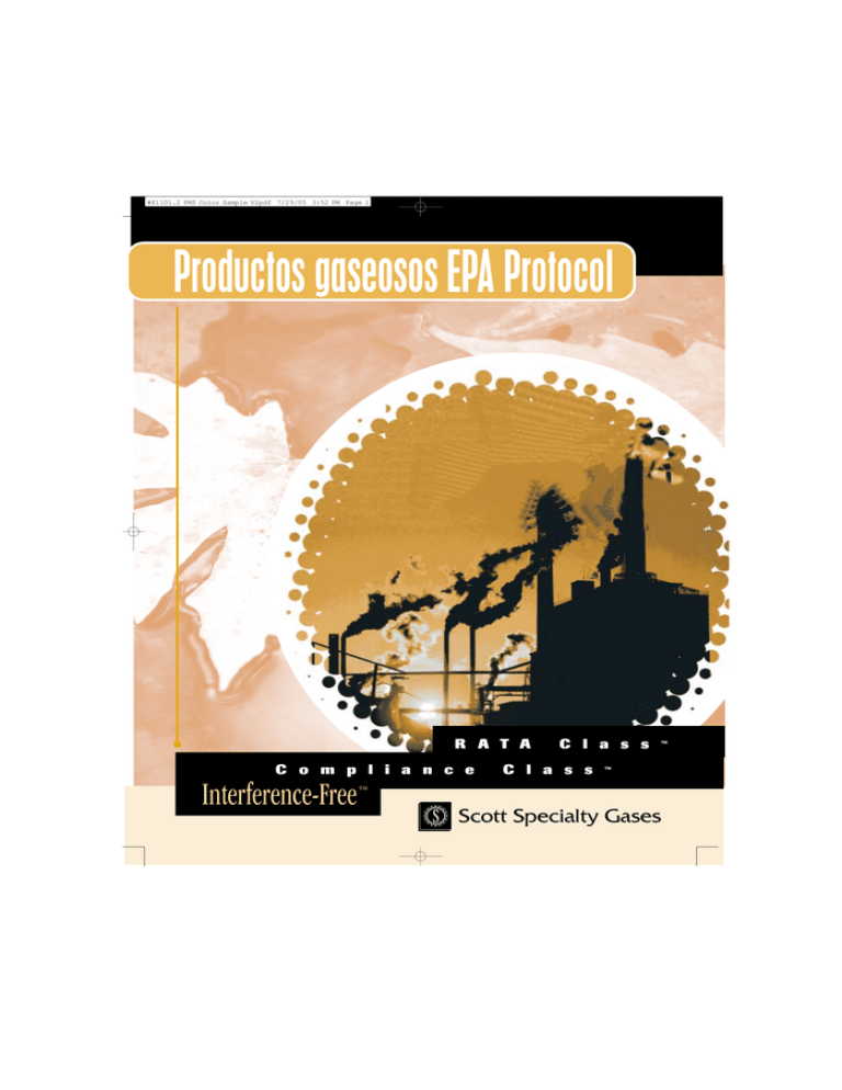 Productos gaseosos EPA Protocol