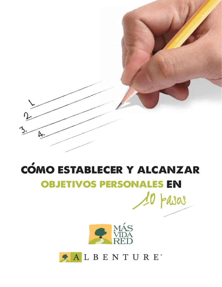 Guia para establecer objetivos personales en 10 pasos