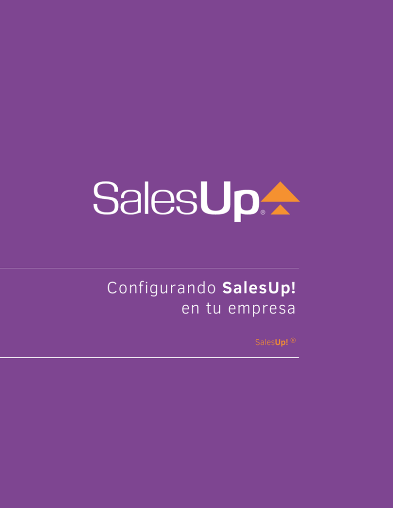 Configurando SalesUp! en tu empresa
