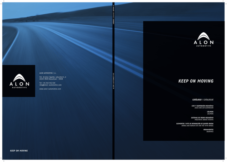 KEEP ON MOVING - Alon Automotive