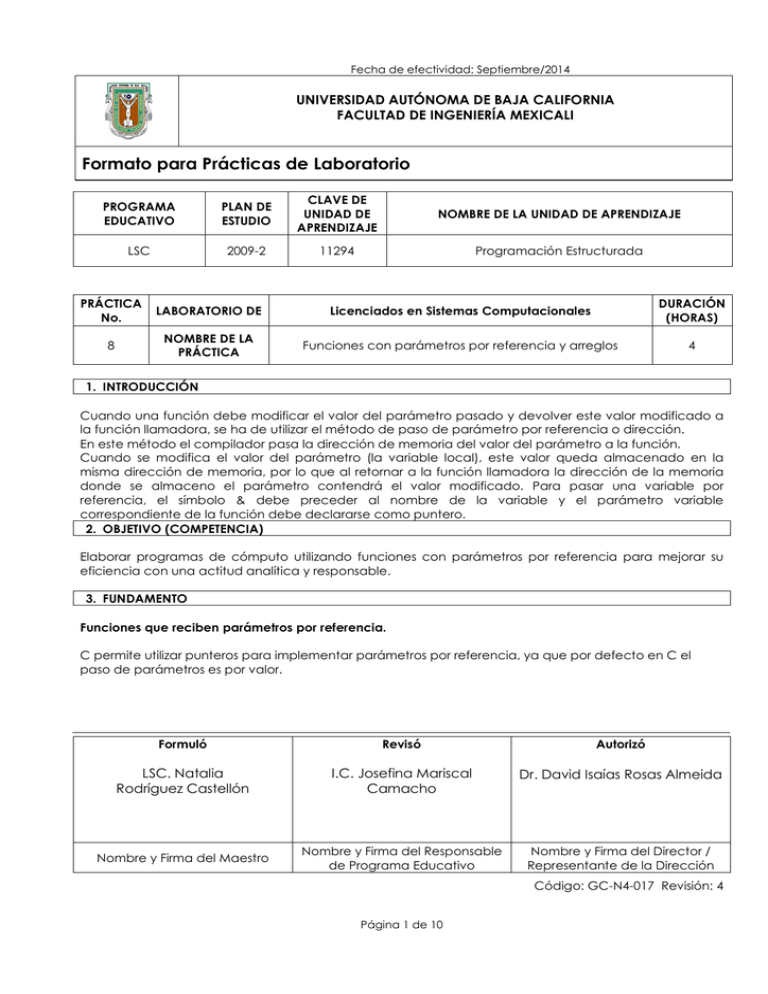 Formato para Prácticas de Laboratorio