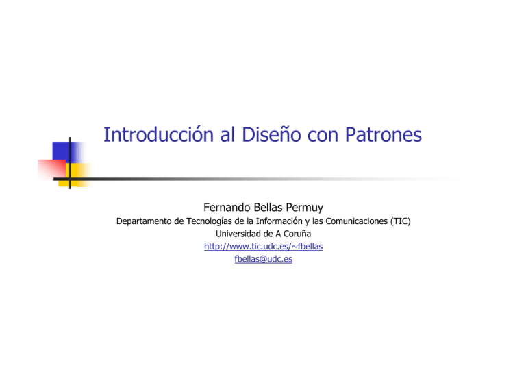 Introducción al Diseño con Patrones