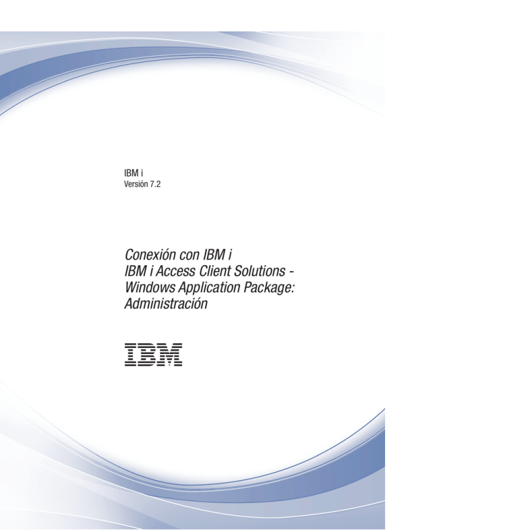 IBM i: Windows Application Package: Administración