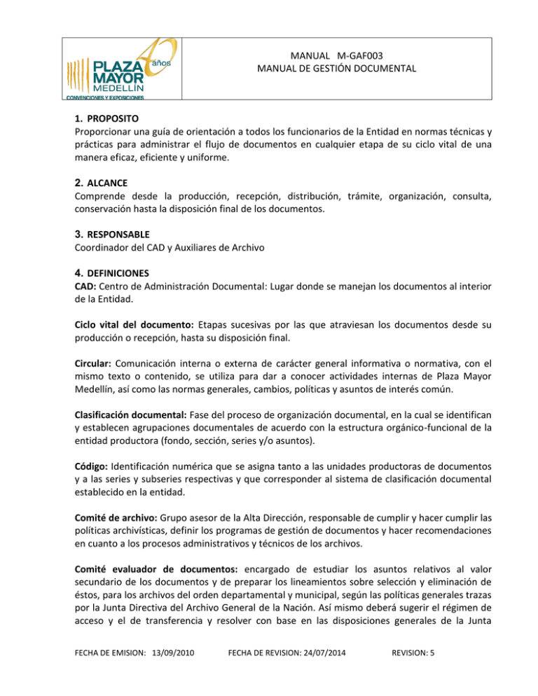 Manual de gestión documental